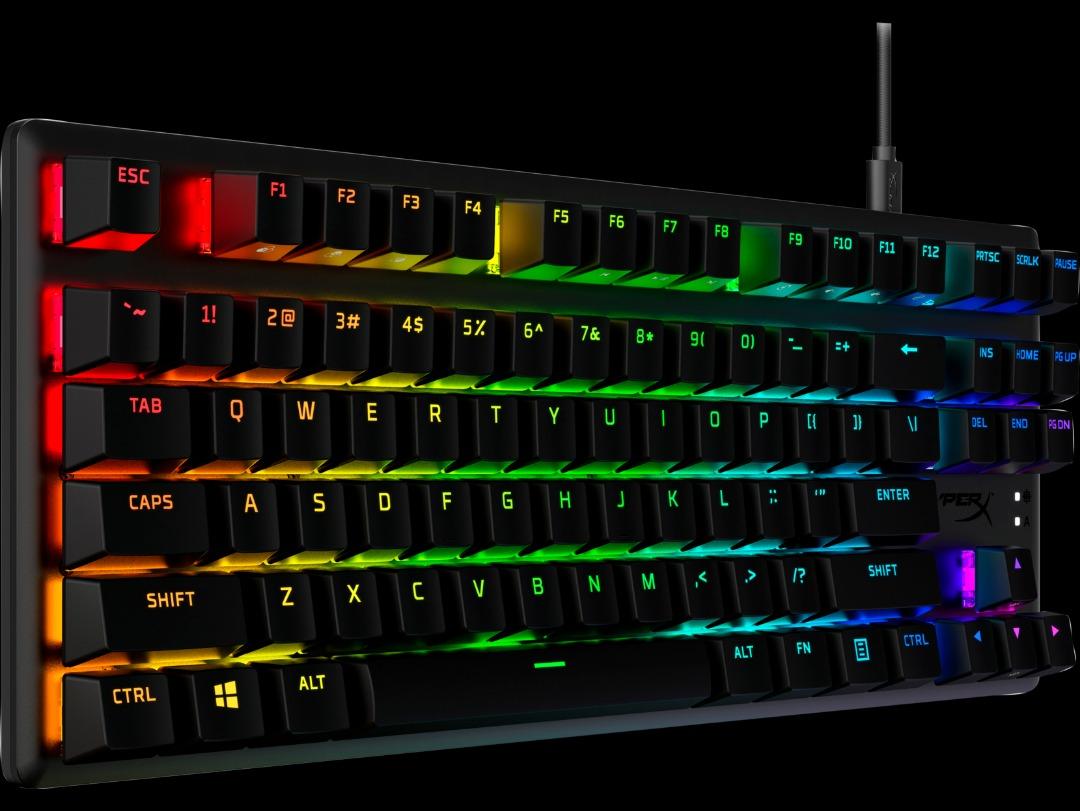 HyperX Alloy Origins Core TKL Gaming Keyboard (PBT Edition), Computers ...