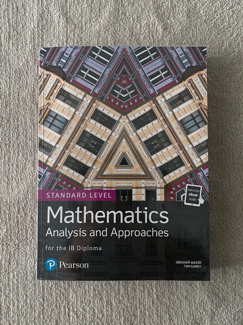 IB- Analysis and Approach math book, Hobbies & Toys, Books & Magazines ...