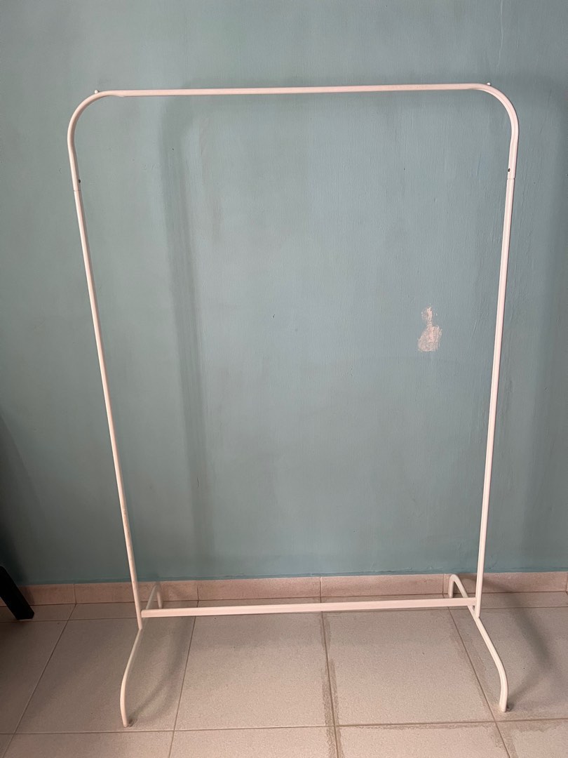 Ikea (MULIG) clothes rack, Furniture & Home Living, Furniture, Shelves ...