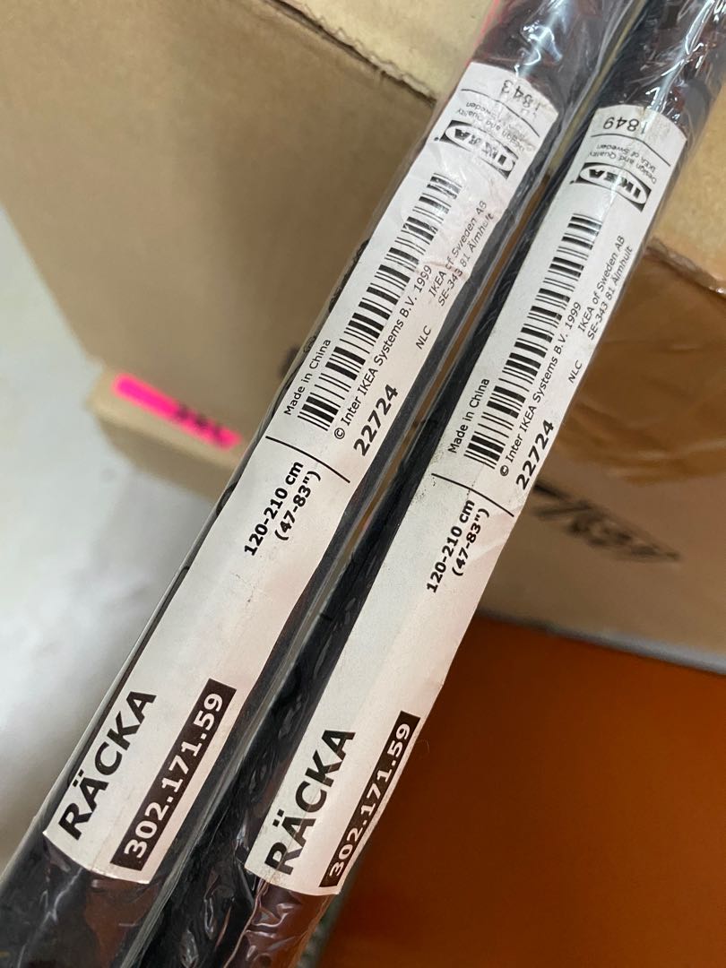 Ikea Racka Curtain Rod, Furniture & Home Living, Home Decor, Curtains ...