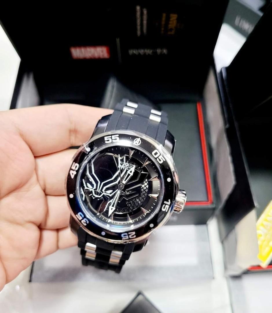 Invicta Limited Edition Marvel Black Panther, Men's Fashion, Watches ...