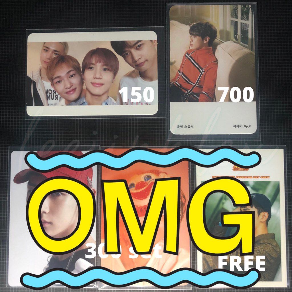 Jonghyun Story Op 2 & TSOL Group photocard, Hobbies & Toys, Memorabilia ...