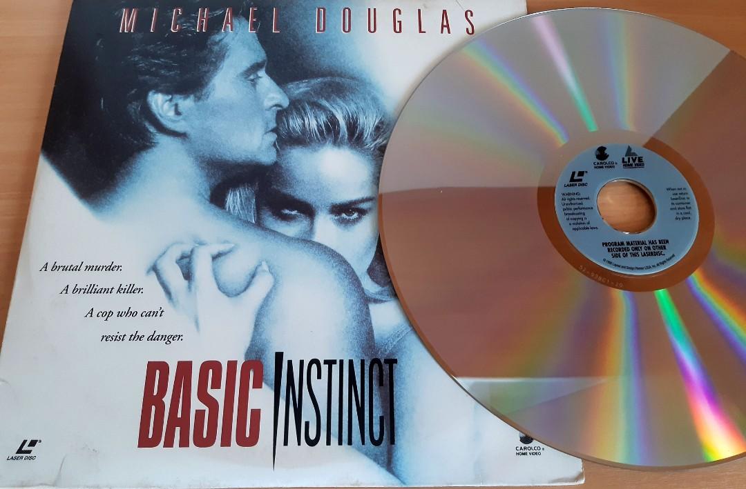 (LD) Basic Instinct Laser Disc Movie Film Thriller, Hobbies & Toys, Music & Media, CDs & DVDs on ...