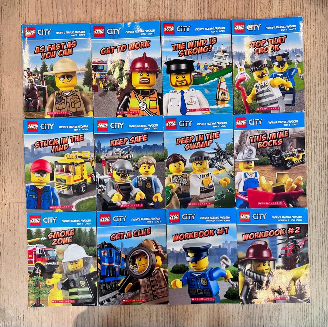Lego & fly guy phonics books, 興趣及遊戲, 書本 & 文具, 小說 & 故事書 - Carousell