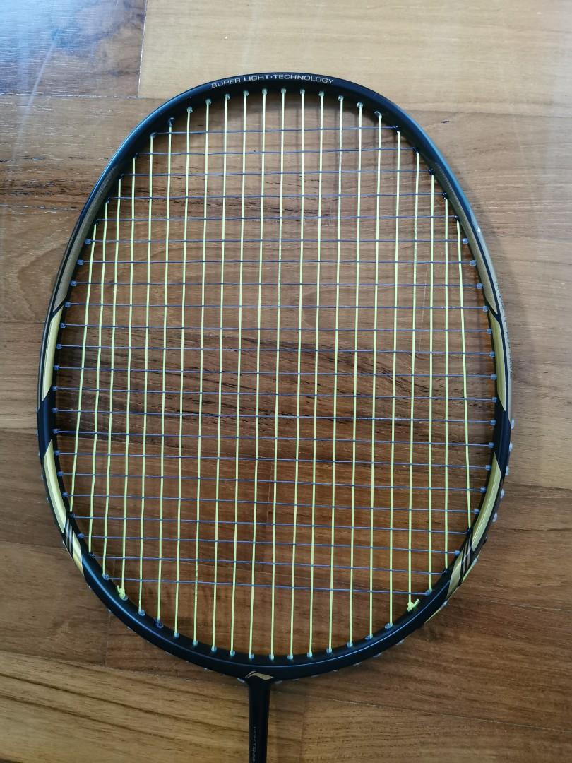 Lining windstorm 78+ badminton racket, Sports Equipment, Sports & Games ...