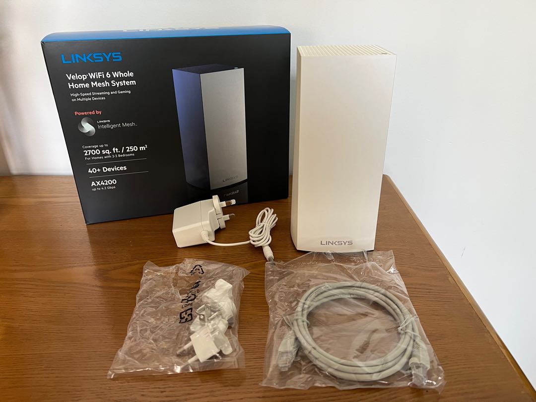 LINKSYS Velop Wifi 6 Mesh System AX4200, Computers & Tech, Parts & Accessories, Networking on ...