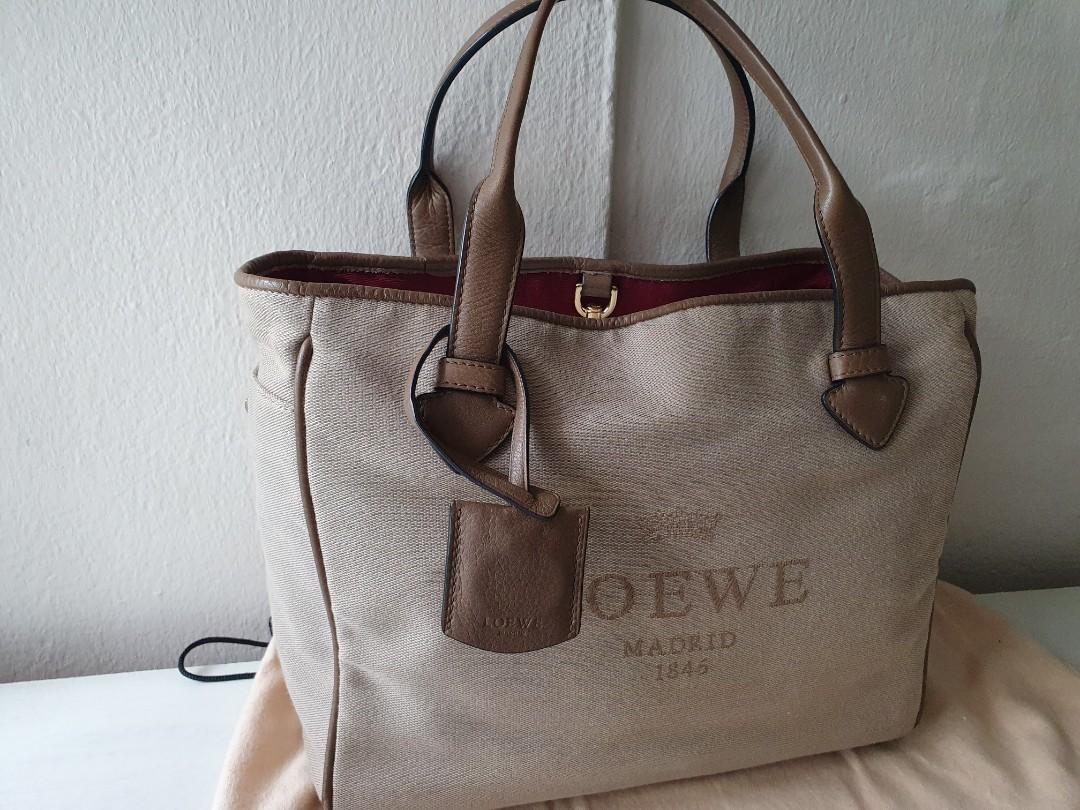 Loewe Tote Bag, Luxury, Bags & Wallets on Carousell