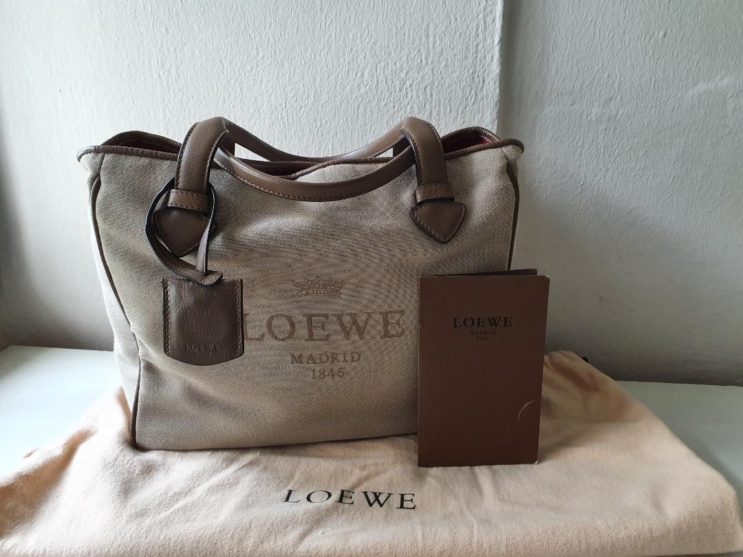 Loewe Tote Bag, Luxury, Bags & Wallets on Carousell