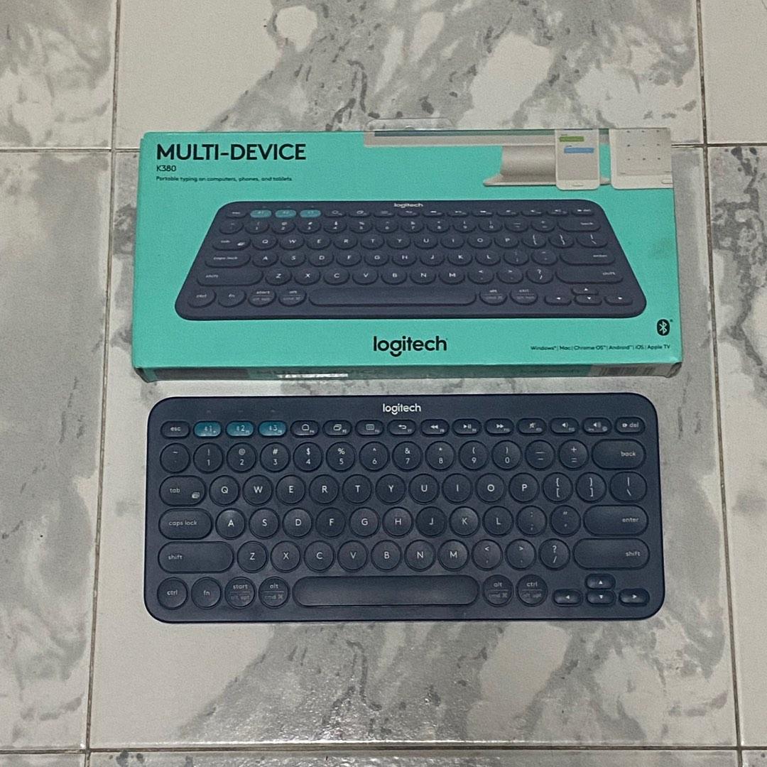 Logitech Blue Keyboard K380 Multi-Device (Bluetooth), Computers & Tech ...