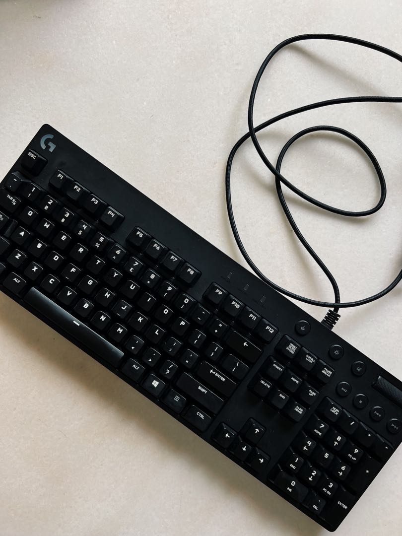Logitech G610 Gaming Keyboard Blue Switch, Computers & Tech, Parts ...
