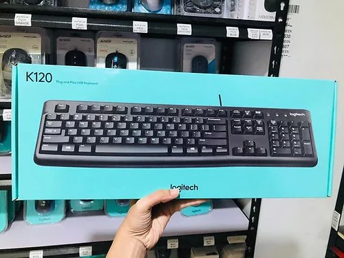 Logitech K120 Keyboard Black USB, Computers & Tech, Parts & Accessories ...