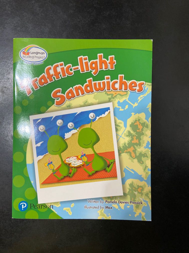 Longman reading project-Traffic light sandwiches學校圖書readers, 興趣及遊戲, 書本 ...