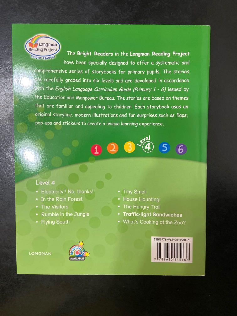 Longman reading project-Traffic light sandwiches學校圖書readers, 興趣及遊戲, 書本 ...