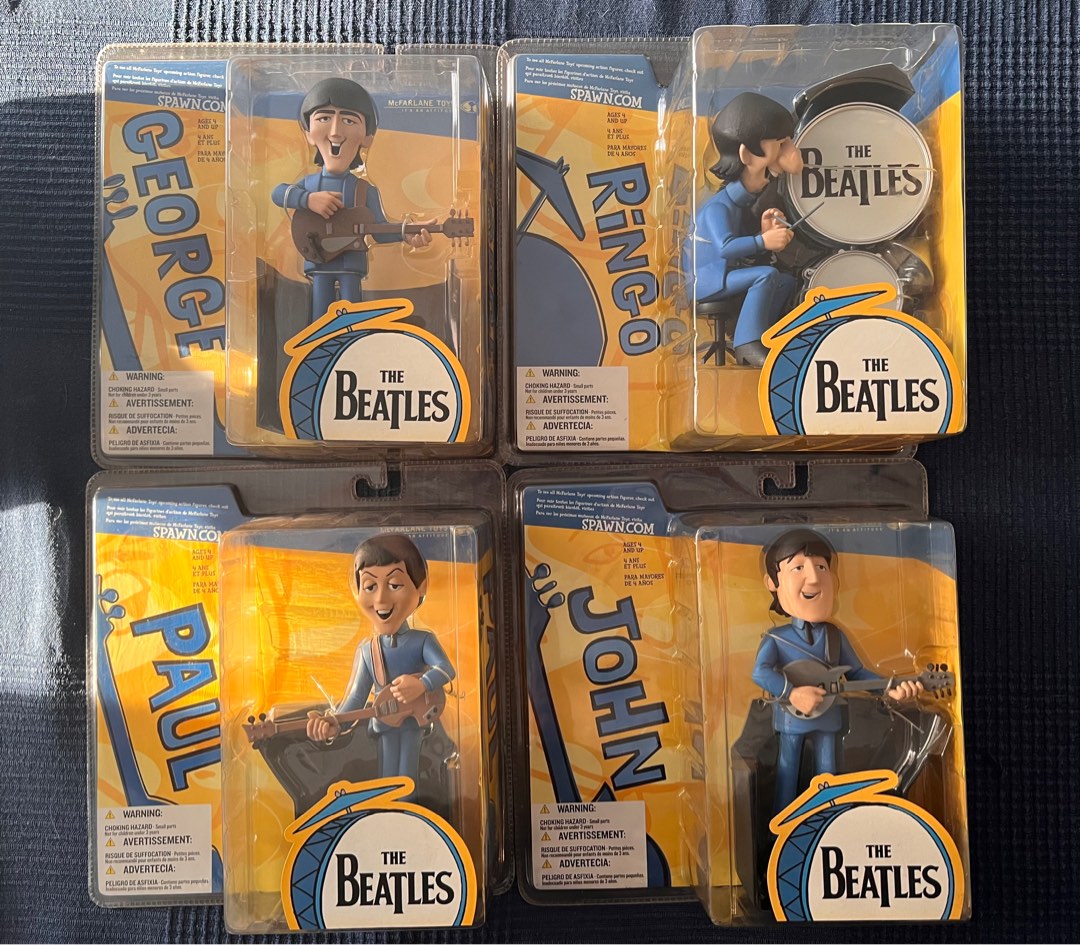 MacFarlane Beatles figure set (unopened), Hobbies & Toys, Toys & Games ...
