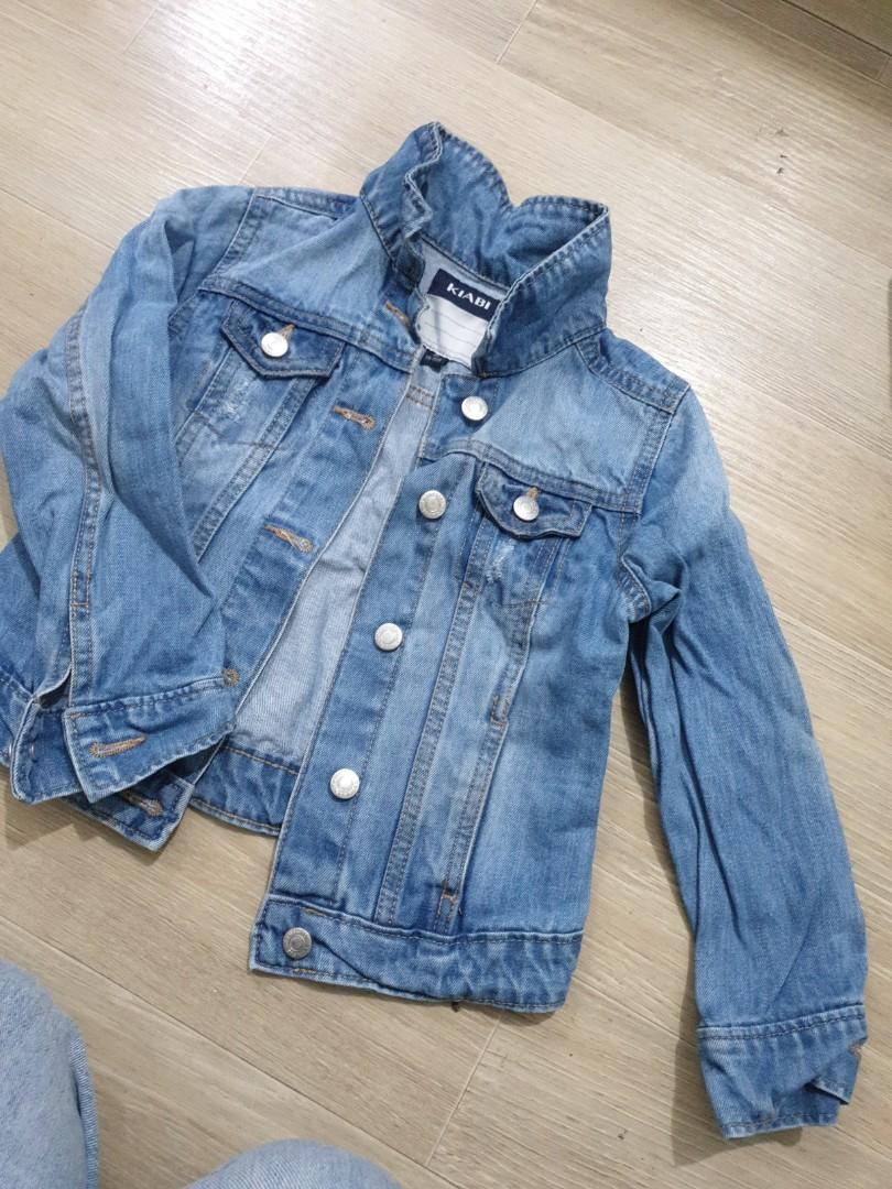 Maong Jacket, Babies & Kids, Babies & Kids Fashion on Carousell