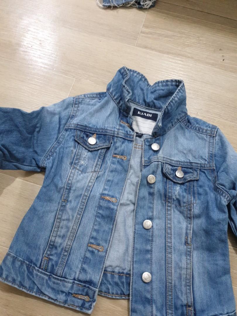 Maong Jacket, Babies & Kids, Babies & Kids Fashion on Carousell
