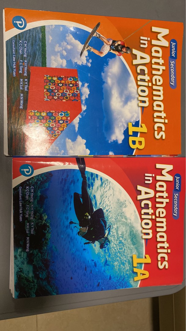 Mathematics in Action 1A 1B, 興趣及遊戲, 書本 & 文具, 教科書 - Carousell