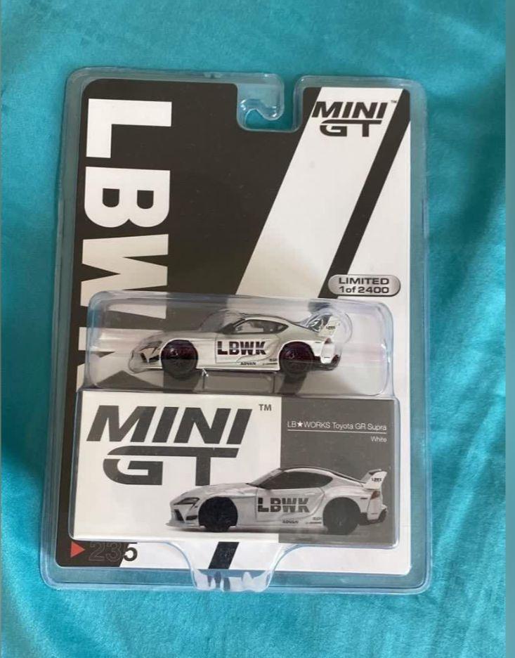 Mini Gt Toyota supra LBWK, Hobbies & Toys, Toys & Games on Carousell