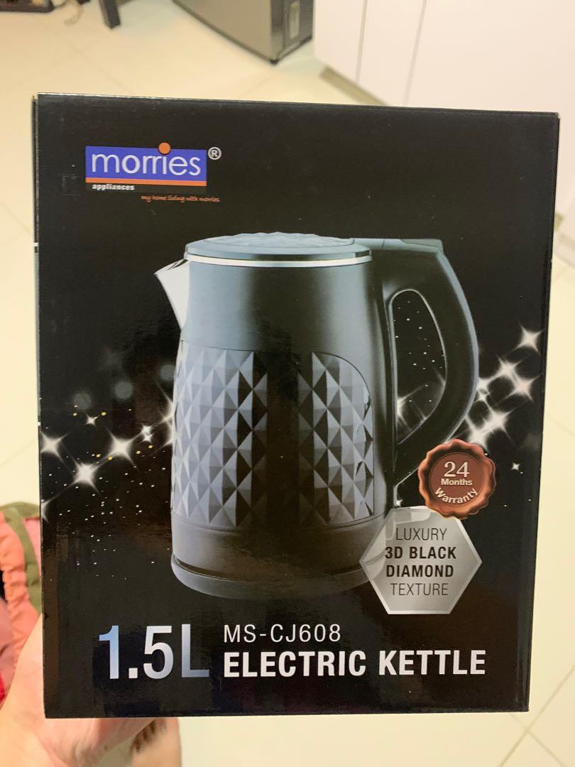 MORRIES 1.5L Electric Kettle, TV & Home Appliances, Kitchen Appliances ...