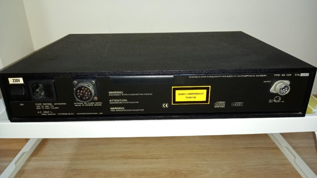 NAIM NA CDX CD PLAYER HDCD...GD COND, Audio, Soundbars, Speakers ...