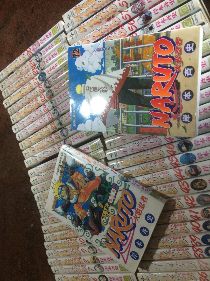 Naruto complete set vol 1 to 72, Hobbies & Toys, Books & Magazines ...