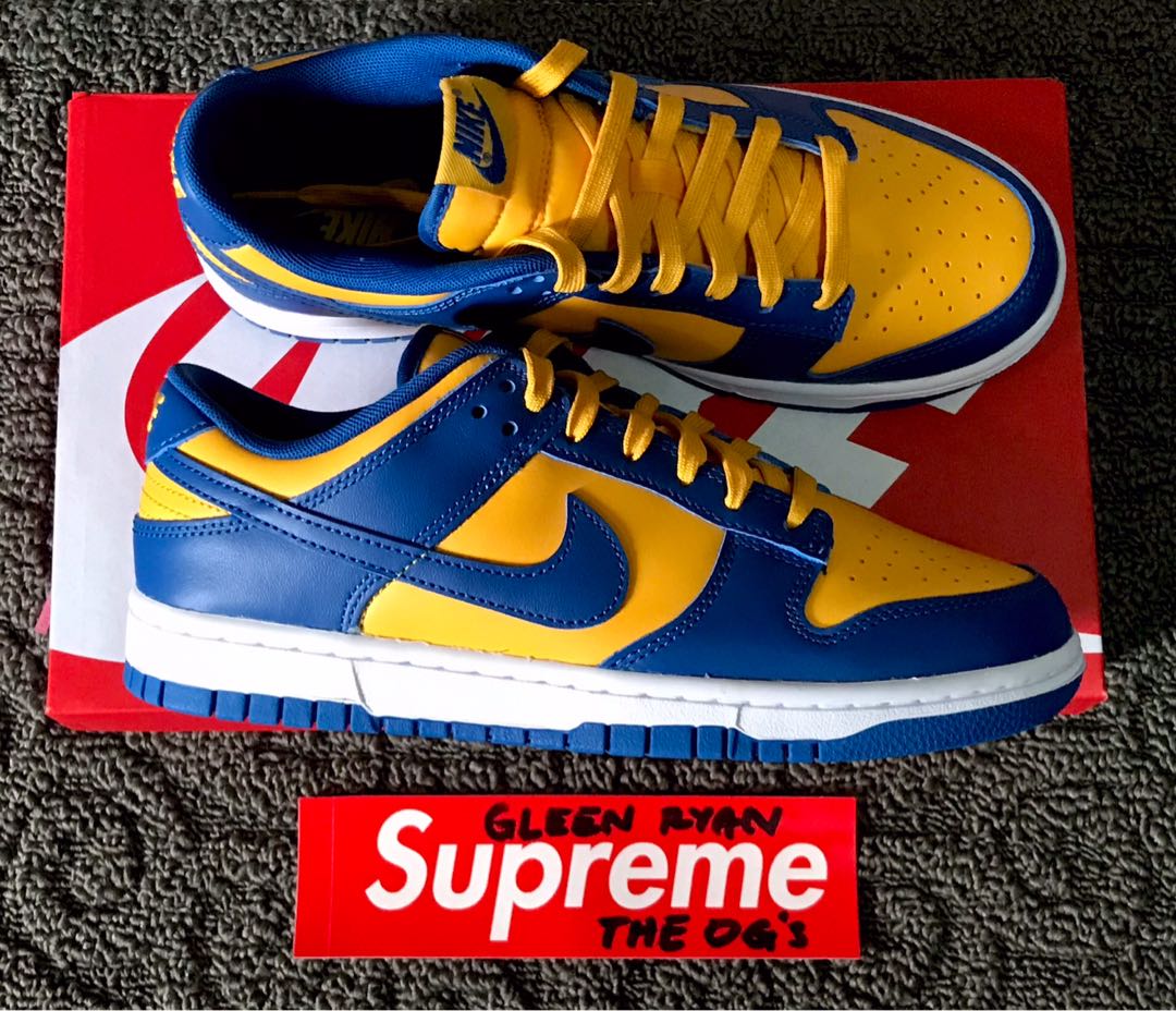 Nike Dunk Low UCLA, Men's Fashion, Footwear, Sneakers on Carousell