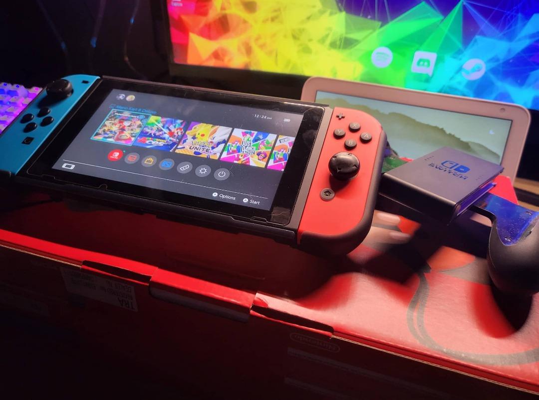 Nintendo Switch v2 Bundle (With 5 Games, Case, Carrying Case, etc ...