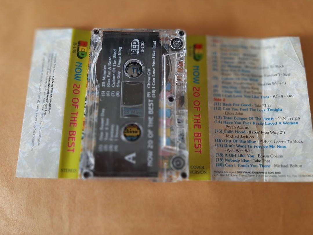 Now 20 of the Best cassette tape English, Hobbies & Toys, Music & Media ...