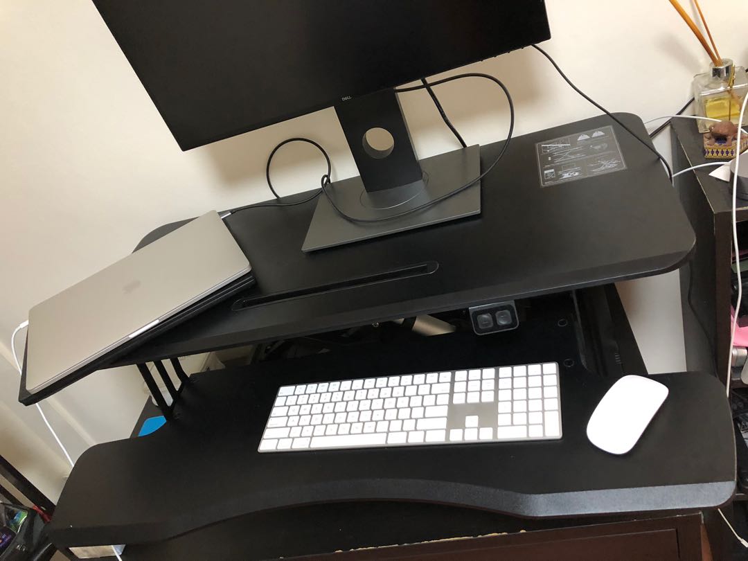 Omnidesk Switch Pro - Electric Standing Desk Converter, Furniture ...