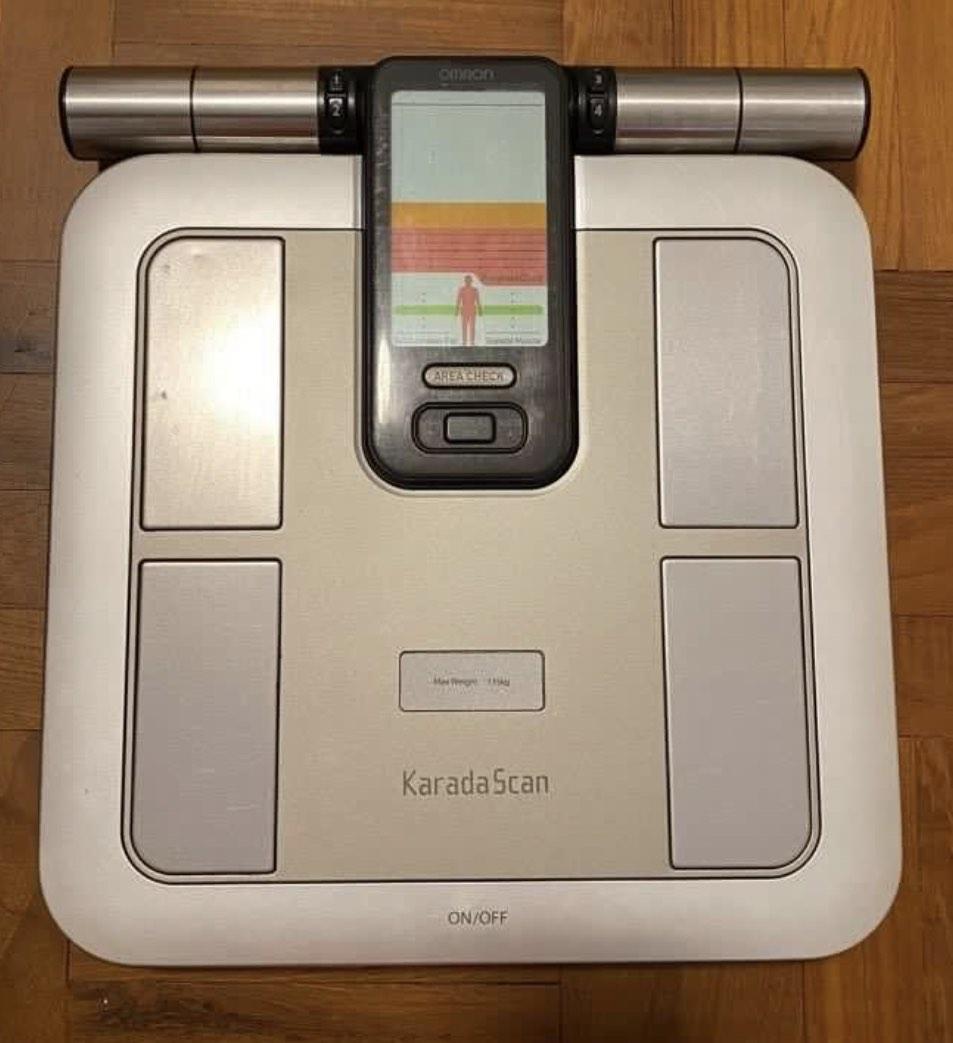 Omron karada weighing scale, Health & Nutrition, Health Monitors ...