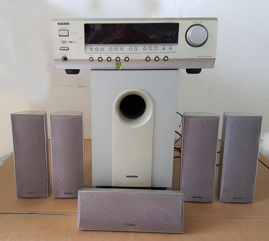 Onkyo AV Receiver Model HT-R340 Home Theater 5.1, Surround Sound, Japan ...