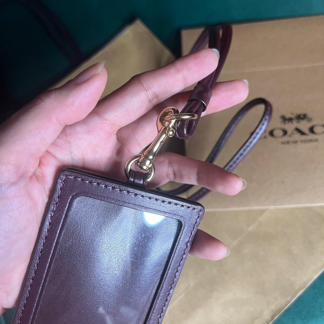 Original Coach Id Lanyard, Luxury, Accessories on Carousell