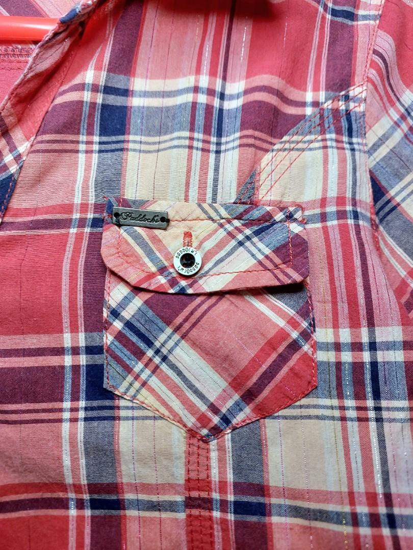 Original Paddock's Red Checkered Polo for Women, Women's Fashion, Tops ...