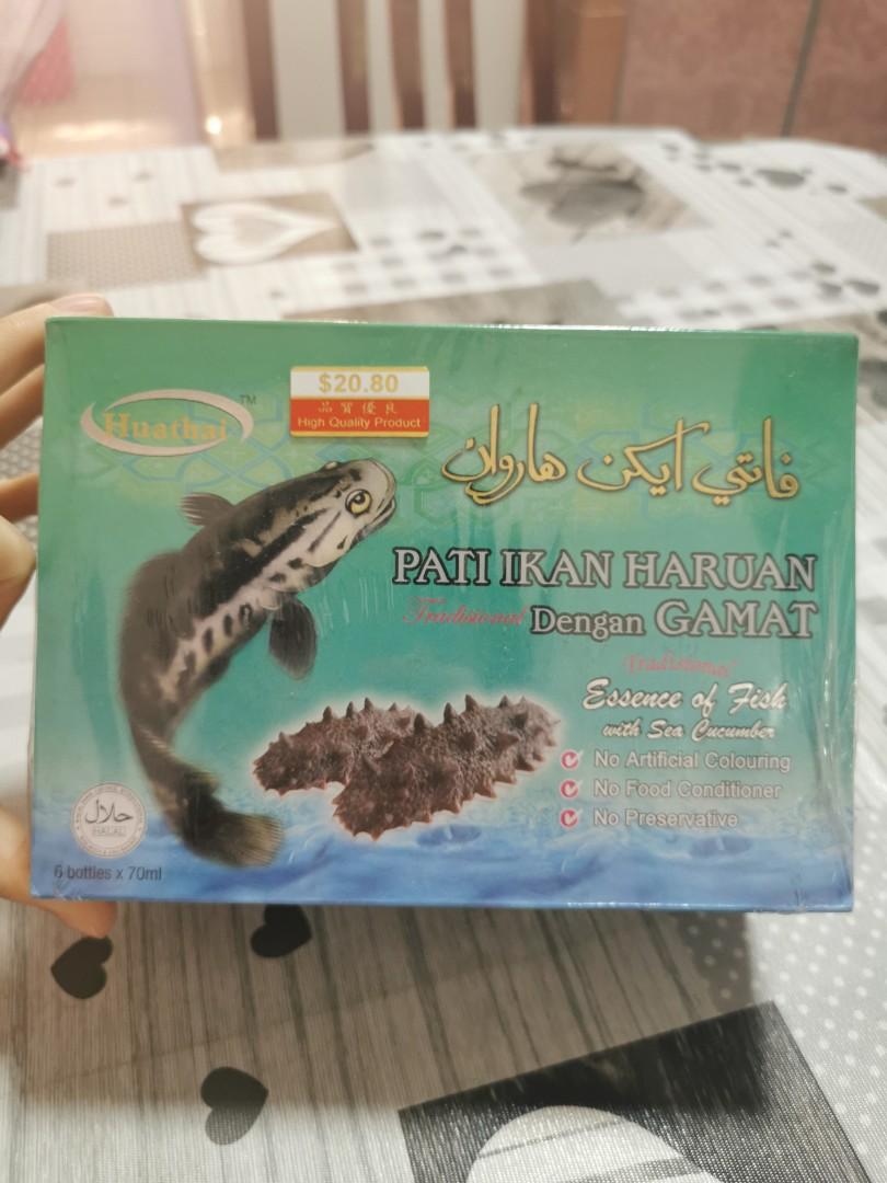 Pati Ikan haruan dengan gamat Essence of Fish with Sea Cucumber, Health ...