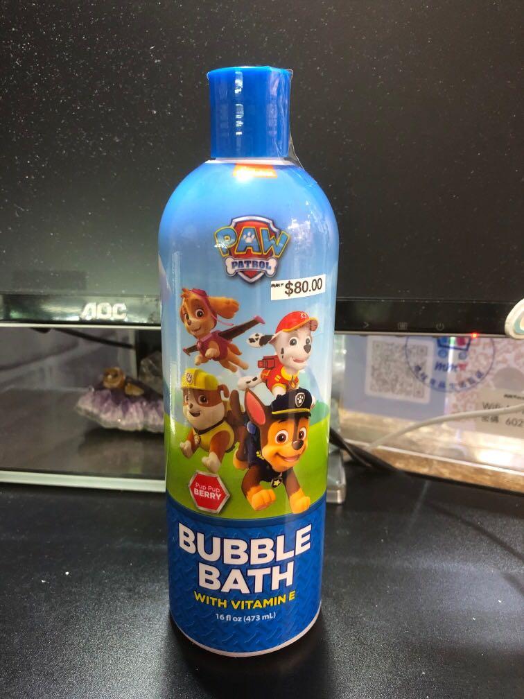 Paw Patrol bubble bath, 兒童＆孕婦用品, 洗澡及換尿片, 洗澡及換尿片 - 其他用品 - Carousell
