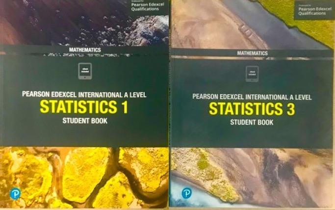 Pearson Edexcel International A Level IAL Statistics Book 1, 3 Student ...