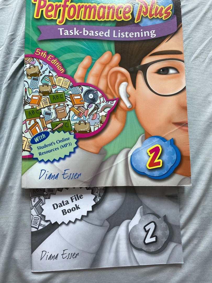 Performance plus task-bases listening 2, 興趣及遊戲, 書本 & 文具, 教科書 - Carousell
