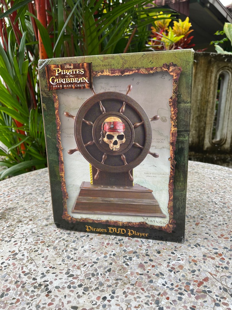 Pirates Of The Caribbean Dead Man Chest Disney DVD PLAYER [NEW ...