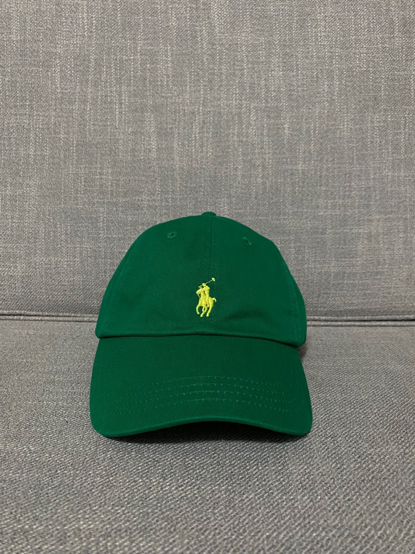 Polo Ralph Lauren Cap Green, Men's Fashion, Watches & Accessories, Caps ...