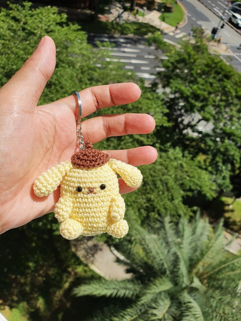 Pompompurin Keychain, Hobbies & Toys, Stationery & Craft, Handmade ...