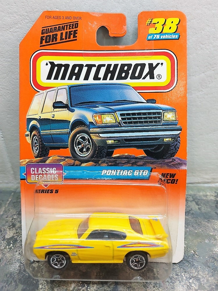 PONTIAC GTO - Matchbox 1998 Classic Decades Series, Hobbies & Toys ...
