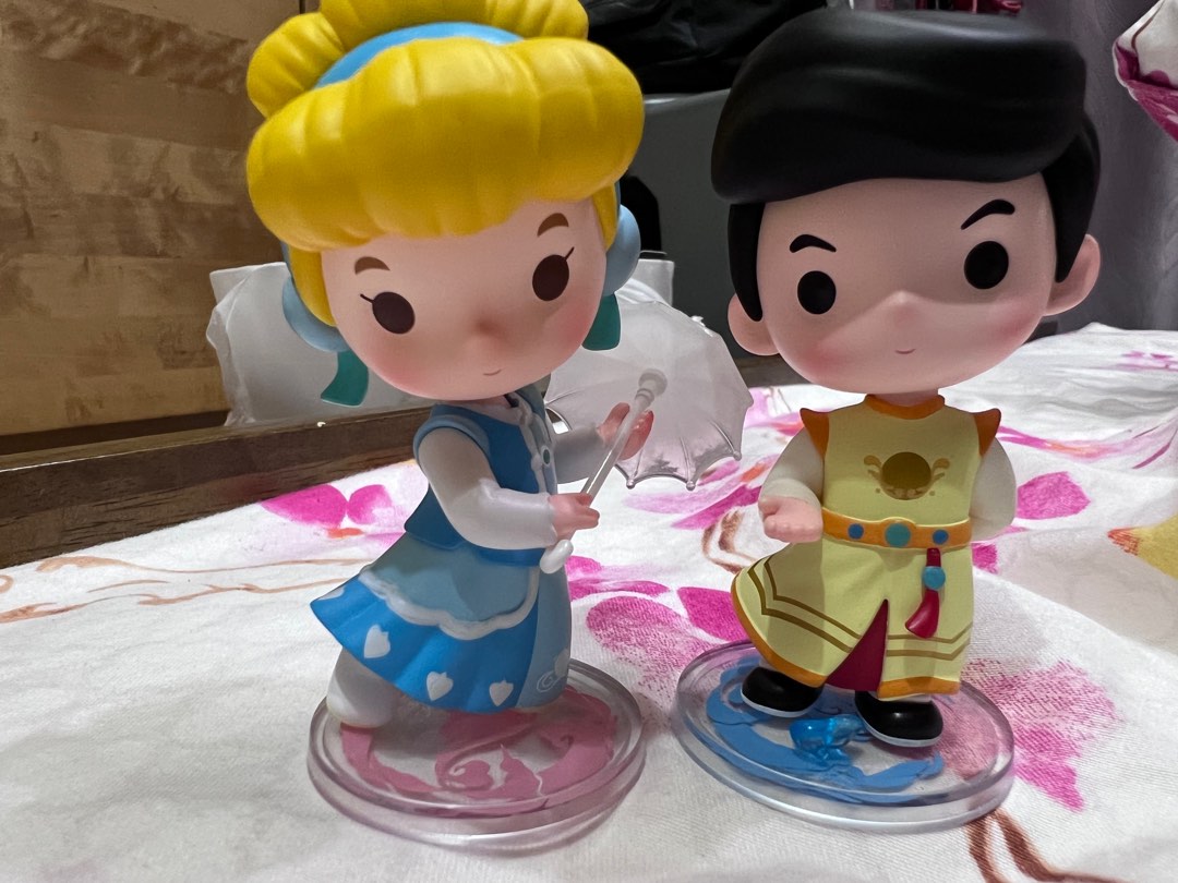 Popmart Disney Princess Han Costume Cinderella and prince, Hobbies ...