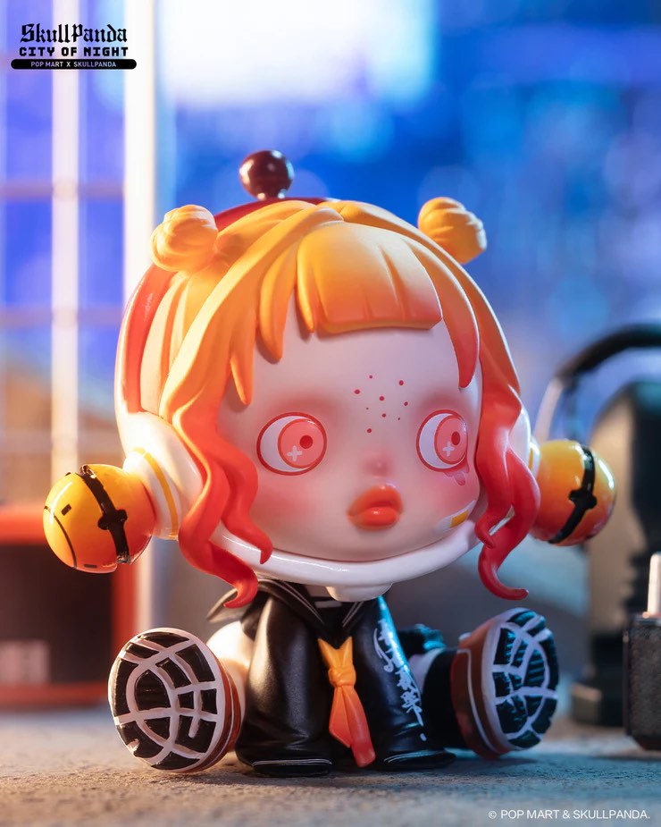 POPMART SKULLPANDAN CITY OF NIGHT (ARDENT YOUTH), Hobbies & Toys ...