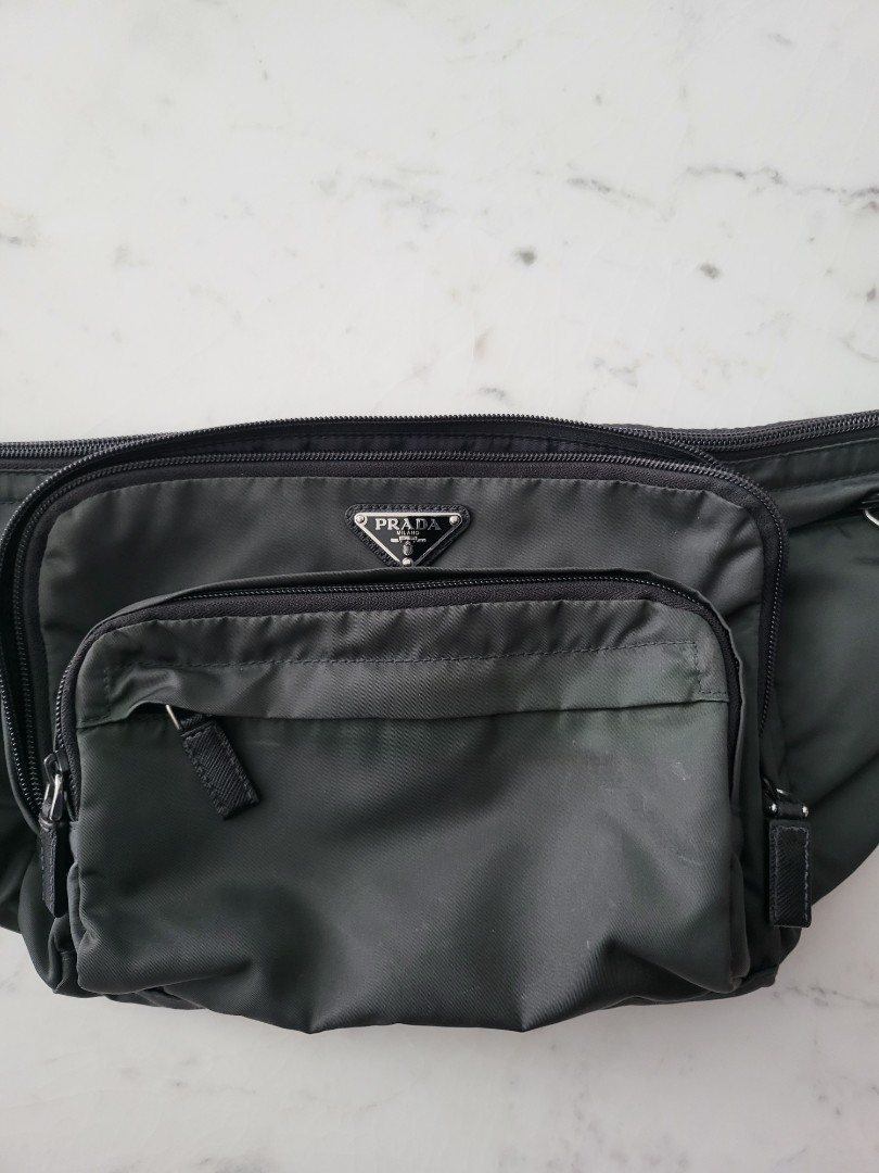 Prada belt bag, Men's Fashion, Bags, Belt bags, Clutches and Pouches on ...