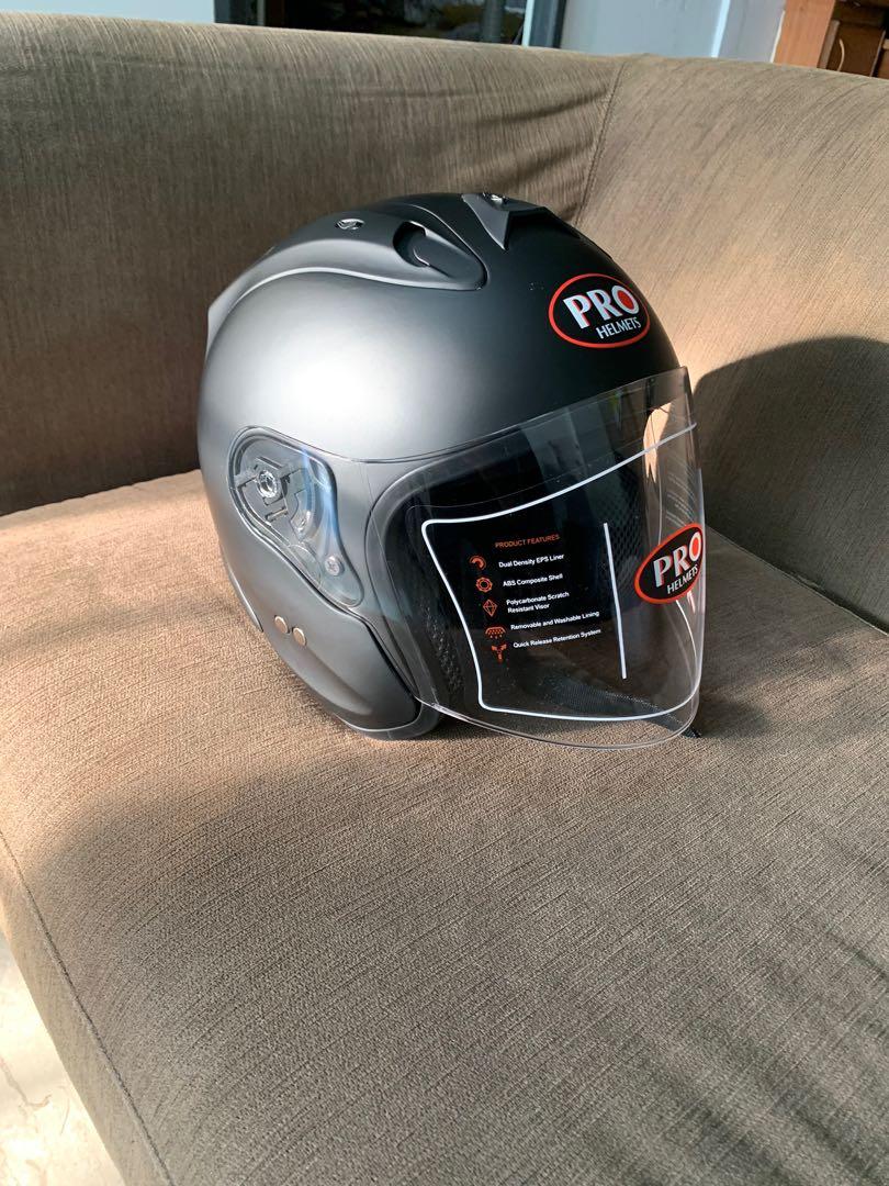PRO Motorcycle Helmet (PSB Approved), Motorcycles, Motorcycle Apparel ...
