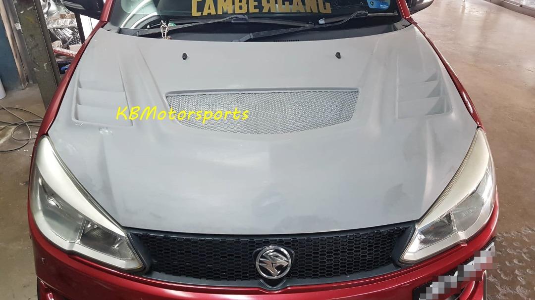 Proton Saga BLM/FLX/VVT Front Bonnet Hood, Auto Accessories on Carousell