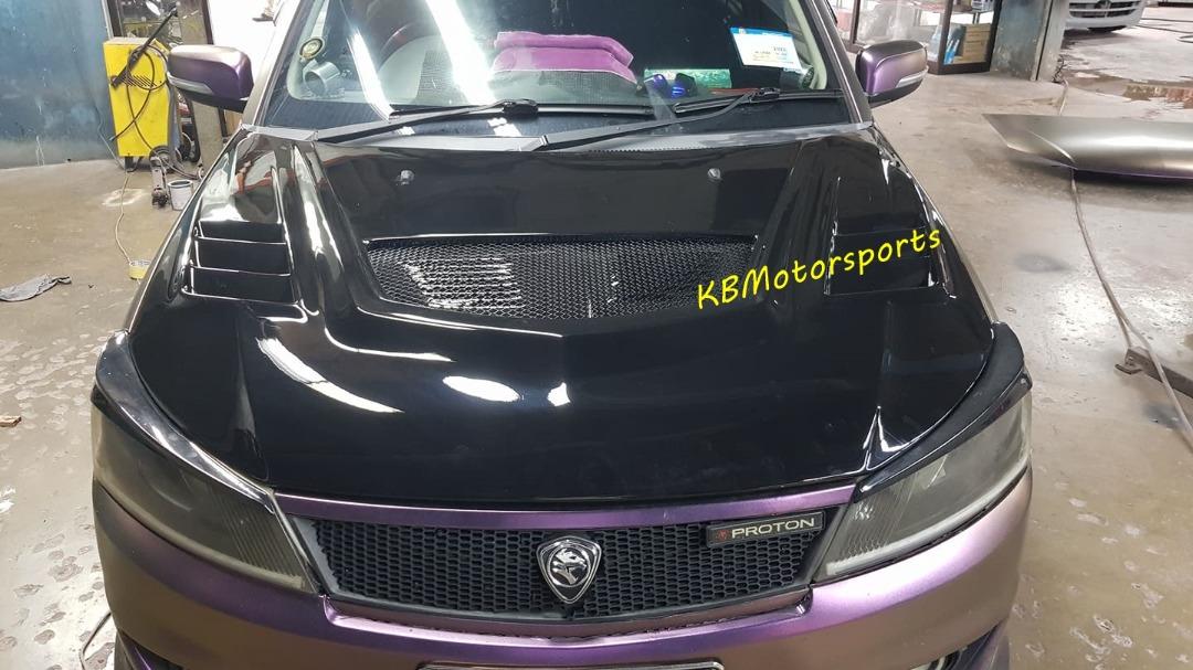 Proton Saga BLM/FLX/VVT Front Bonnet Hood, Auto Accessories on Carousell