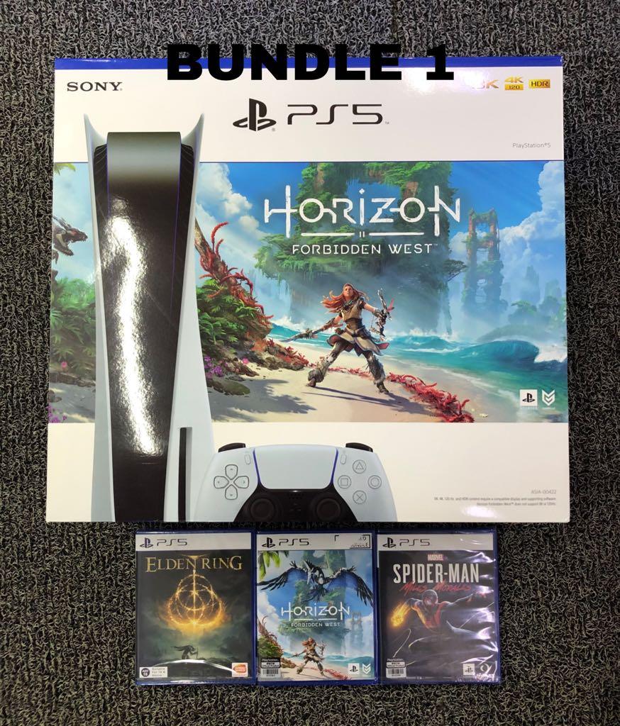 PS5 Disc Version Horizon Forbidden West Bundle 1, Video Gaming, Video ...