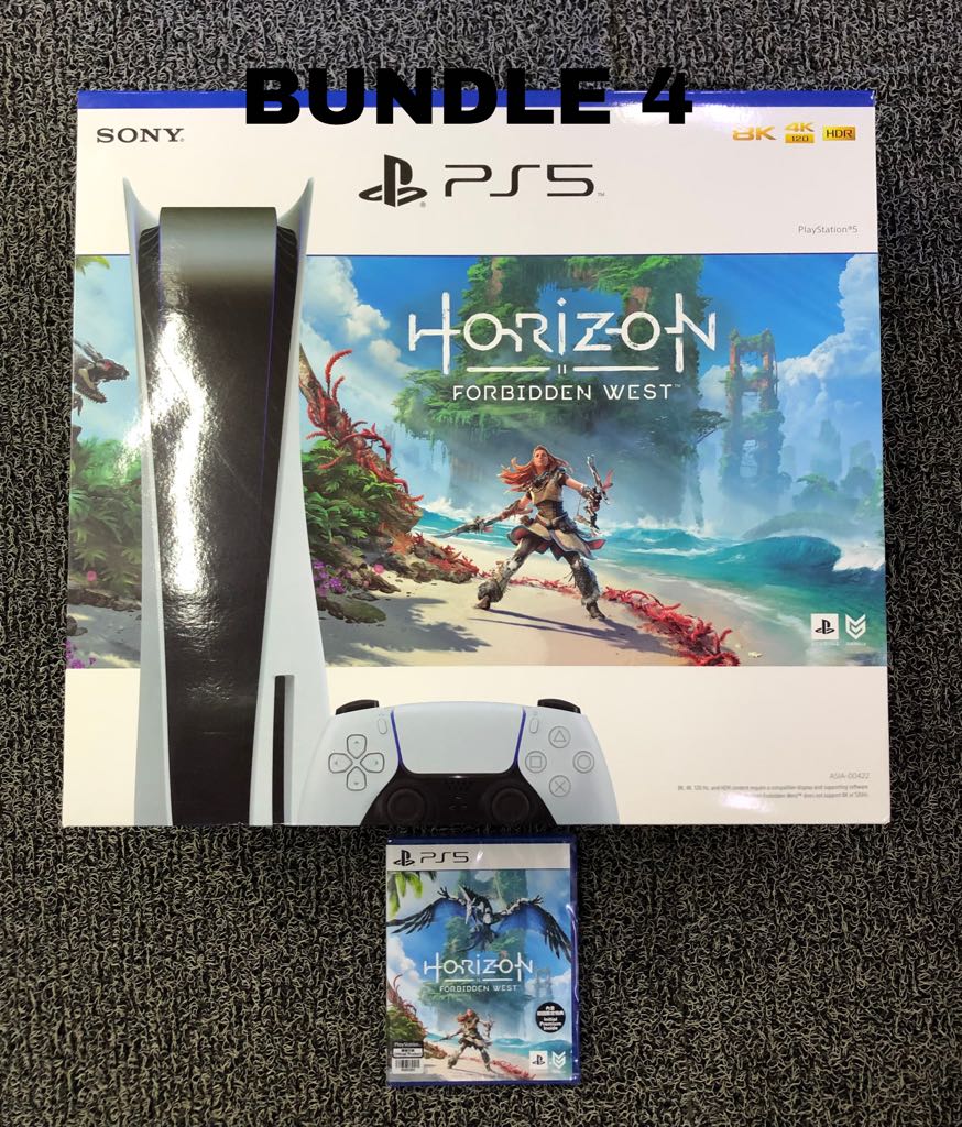 PS5 Disc Version Horizon Forbidden West Bundle 4, Video Gaming, Video Game Consoles, PlayStation ...
