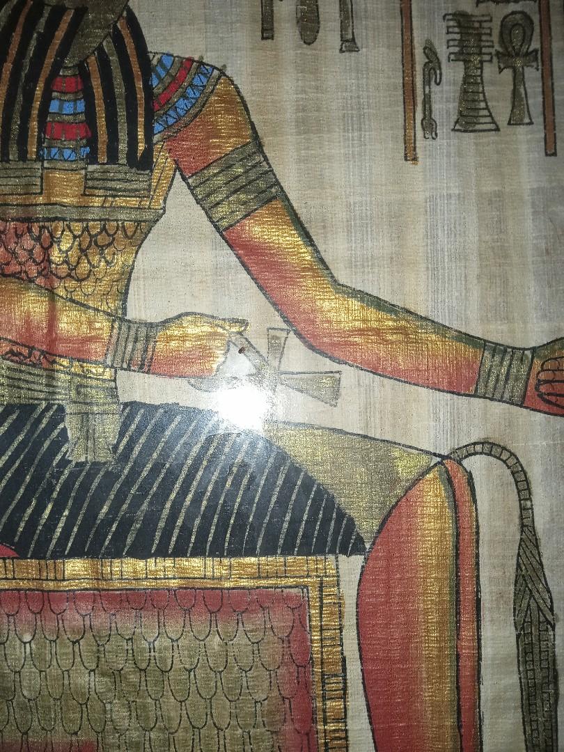 Rare Drawing in leaf, Hobbies & Toys, Collectibles & Memorabilia ...